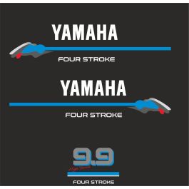 Yamaha 9.9 HP 4-Stroke Sticker Set | MarineSpareParts.com