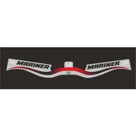 Mariner 50 HP 2003-2007 Sticker Set | MarineSpareParts.com