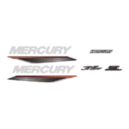 Mercury Decal Set 65-150 HP 4-Stroke (8M0156748) | MarineSpareParts.com