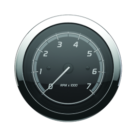 Quicksilver Analog Tachometer Classic (0-7000) | MarineSpareParts.com