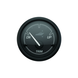 Quicksilver Analog Power Trim Gauge Sport (down-up) | MarineSpareParts.com