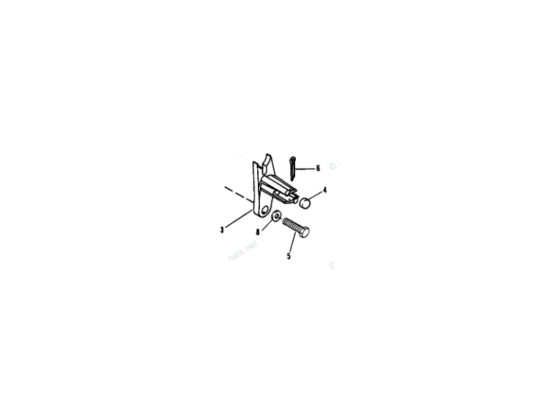 Mercruiser Shift Plate Retainer Kit Bravo (865434A02 ...
