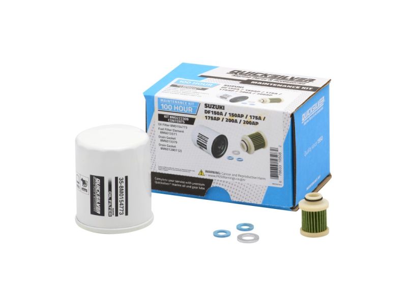 Quicksilver Maintenance Kit Suzuki DF150A / DF150AP / DF175A / DF175AP ...