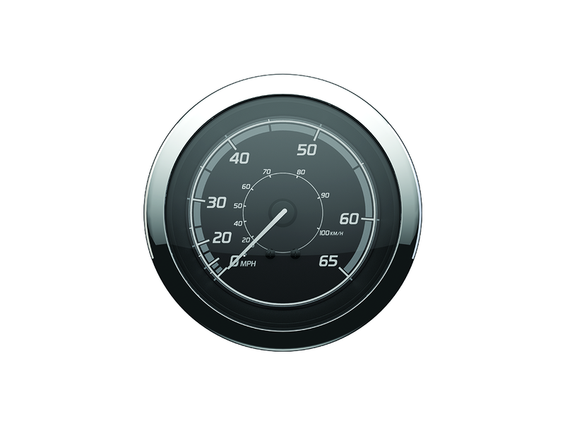 Quicksilver Analog Speedometer Classic (65mph) | MarineSpareParts.com